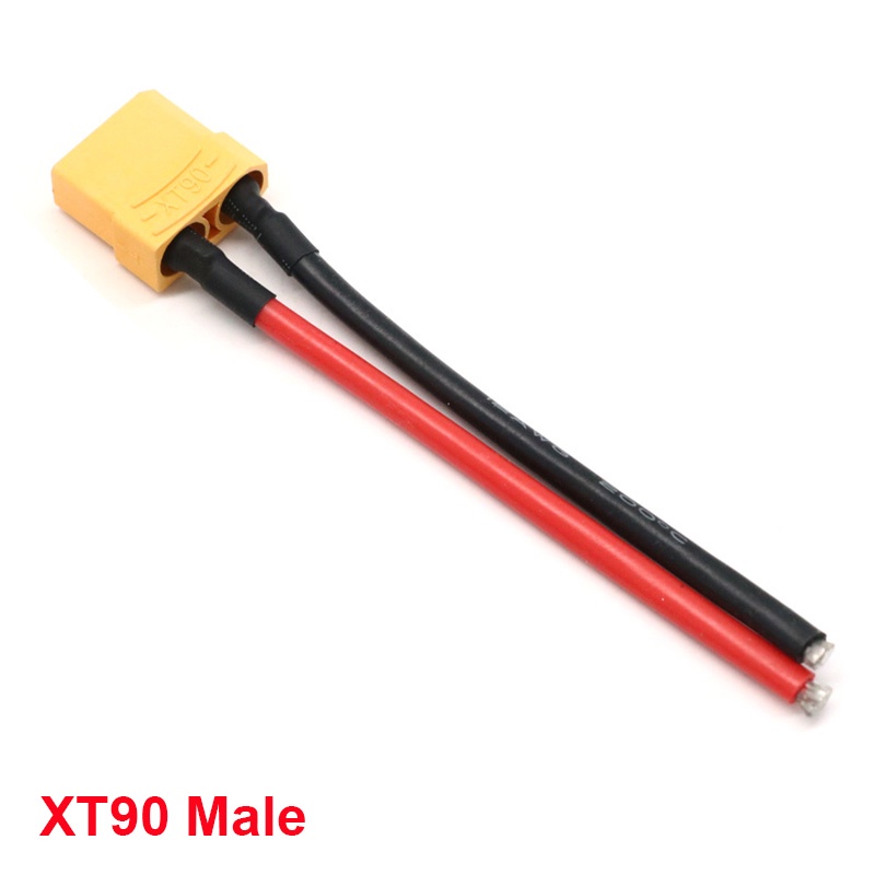 XT60 XT30 T XT90 MPX TRX plug Connector Male / Female Connector plug with 14 /18AWG Silicone ...