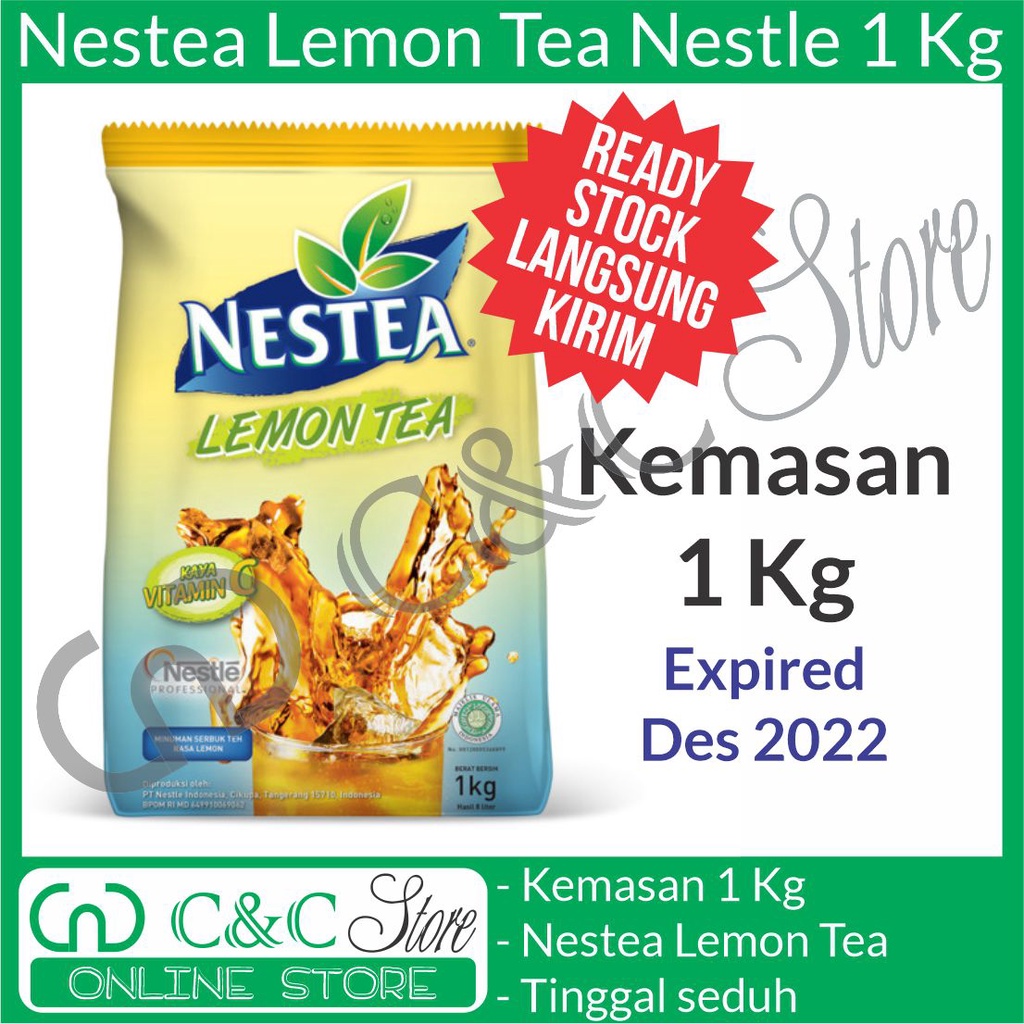 Nestea Lemon Tea 1kg 1 kg nestle Tea Powder instant ready drink ...
