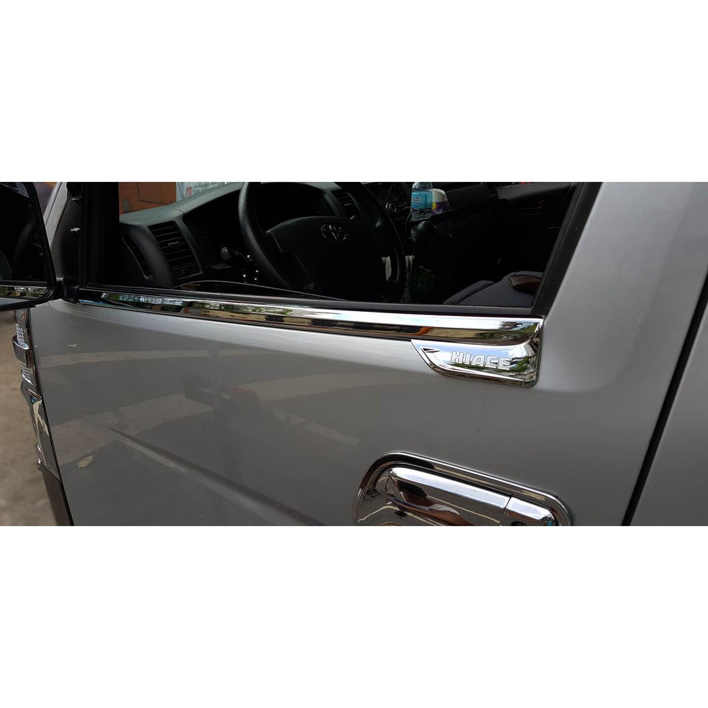 Toyota Hiace Commuter Window Chrome Trim | Shopee Philippines