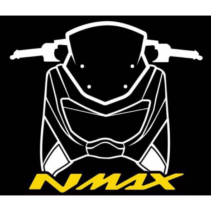 Motorcycle sticker nmax visor sticker | Shopee Philippines