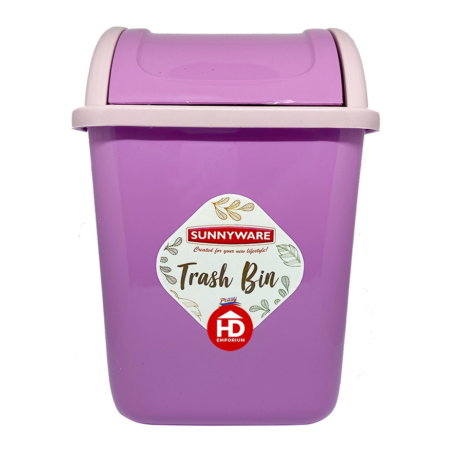 Sunnyware Mini Trash Bin 4.8L waste bin trash can #230 basurahan ...