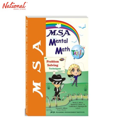 Msa Mental Math Prob Solving 1 National Book Store Shopee Philippines