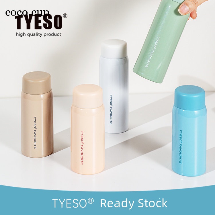 Tyeso mug Simple Mini Cute Portable Pocket Water Cup SUS 304 Vacuum ...
