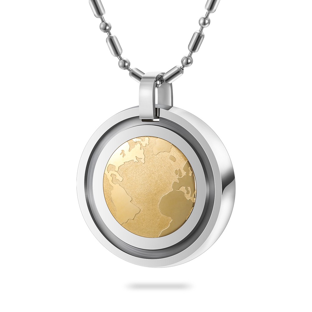 Bio Energy Anion Energy Pendant Quantum Volcanic Stone Pendant Necklace ...
