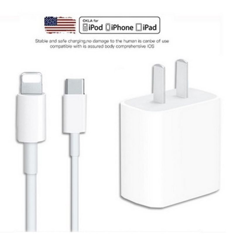 USB Type c to IOS 20W charging cord and adapter | Shopee Philippines