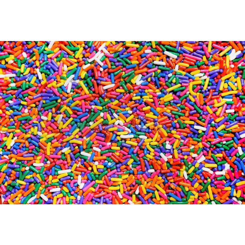 Rainbow Sprinkle 1 kilo, 500 grams, 250 grams | Shopee Philippines