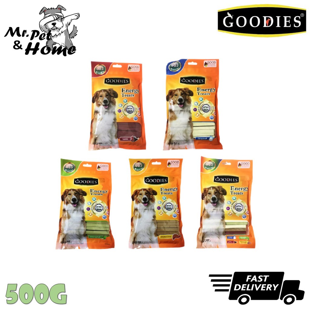 Goodies Dog Energy Treats Bar ,Square Shape ( 500G ) | Shopee Philippines