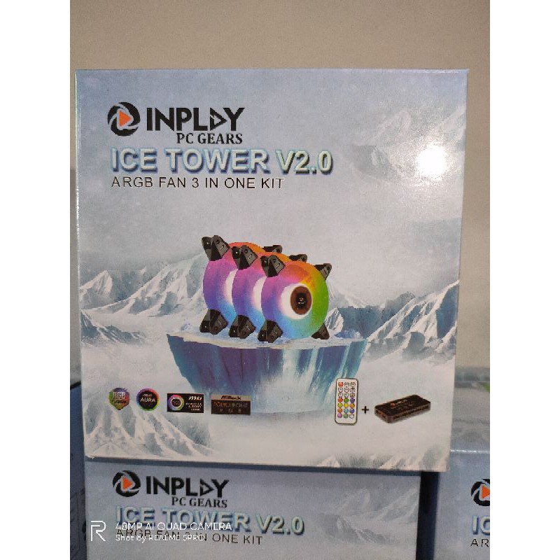 INPLAY ARGB FAN ICE TOWER V2.0 3IN1 KIT 120MM | Shopee Philippines
