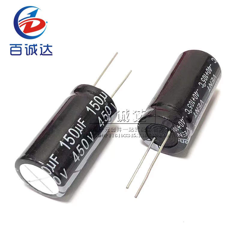 450V150UF 150UF450V 16*25 Electrolytic capacitor 450v 150UF 18x30MM ...