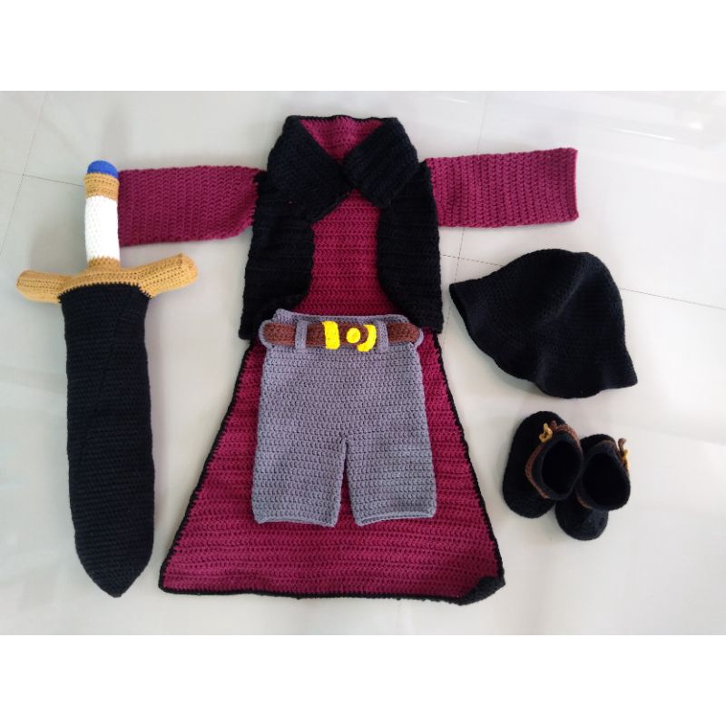 Dracule Mihawk Costume Set ( For Ms. Steffi ) | Shopee Philippines
