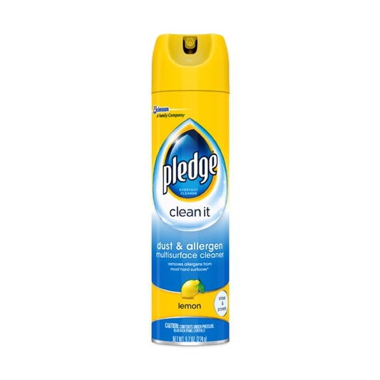 Pledge Dust & Allergen Multisurface Cleaner Spray | Shopee Philippines