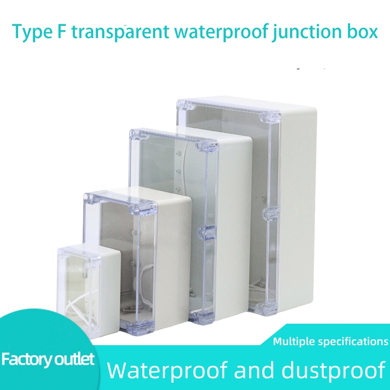 F-type transparent waterproof box outdoor monitoring box outdoor ...