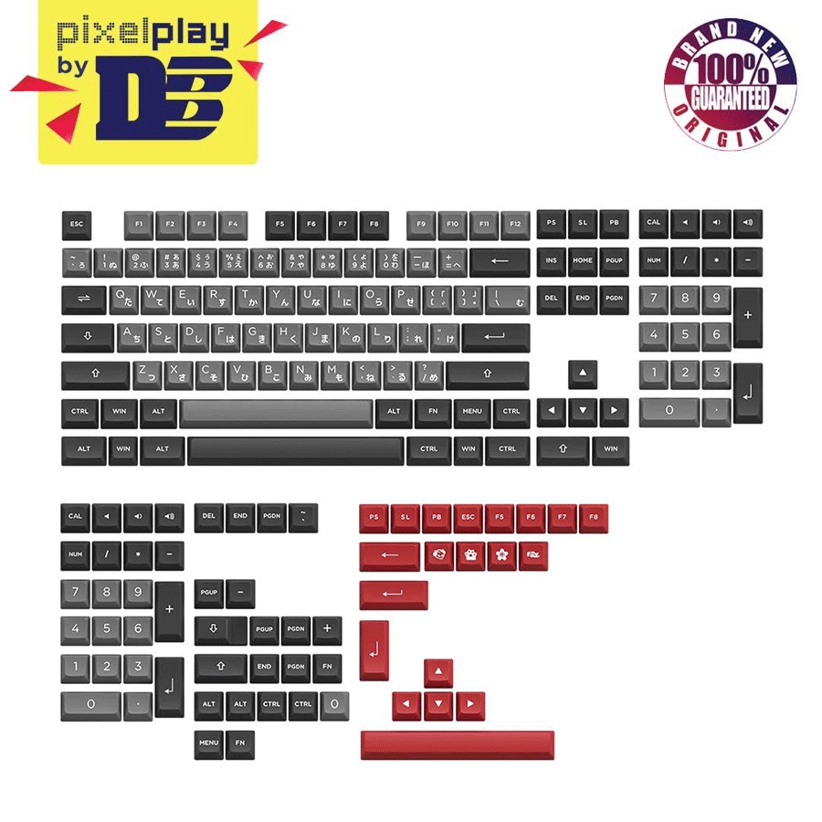 Akko Psittacus Hiragana Version PBT Keycaps Set ASA 158 Keys | Shopee ...