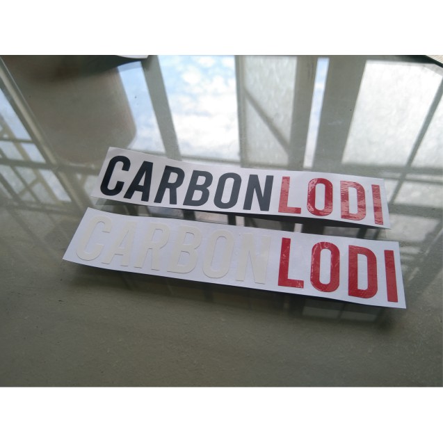 Carbon-Lodi Decal Sticker 1pc | Shopee Philippines