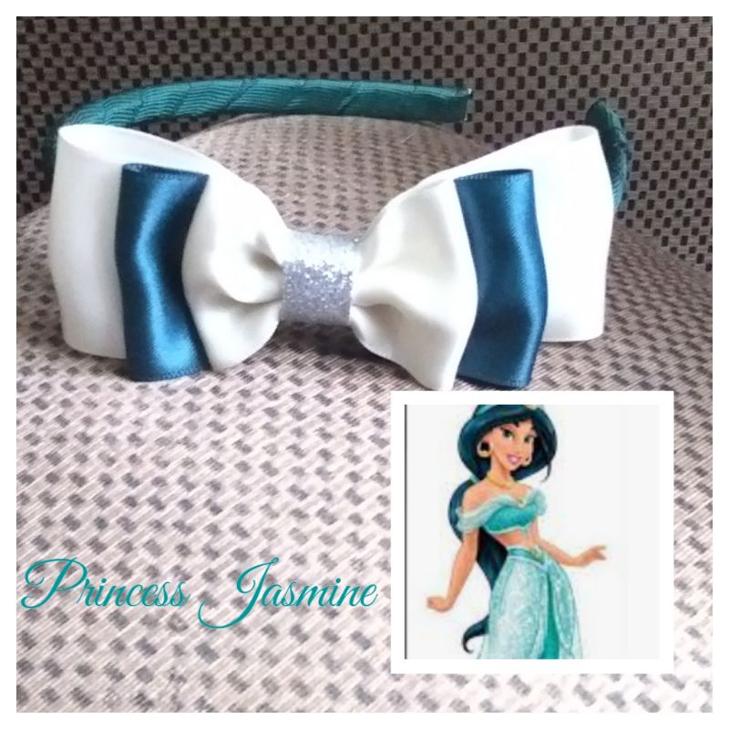 Princess Inspired Jasmine Sofia Ariel Mulan Moana Tinkerbell Headbands ...