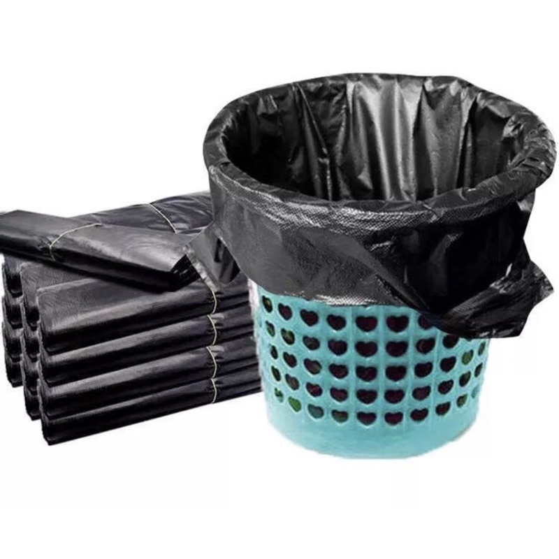 JR Black Plastic Trash bag (MEDIUM, LARGE, XL) | Shopee Philippines