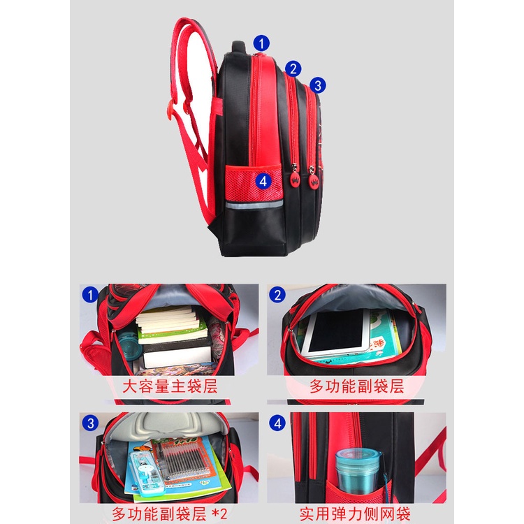 Children's Backpack Primary School cartoon school kids backpack toddler ...