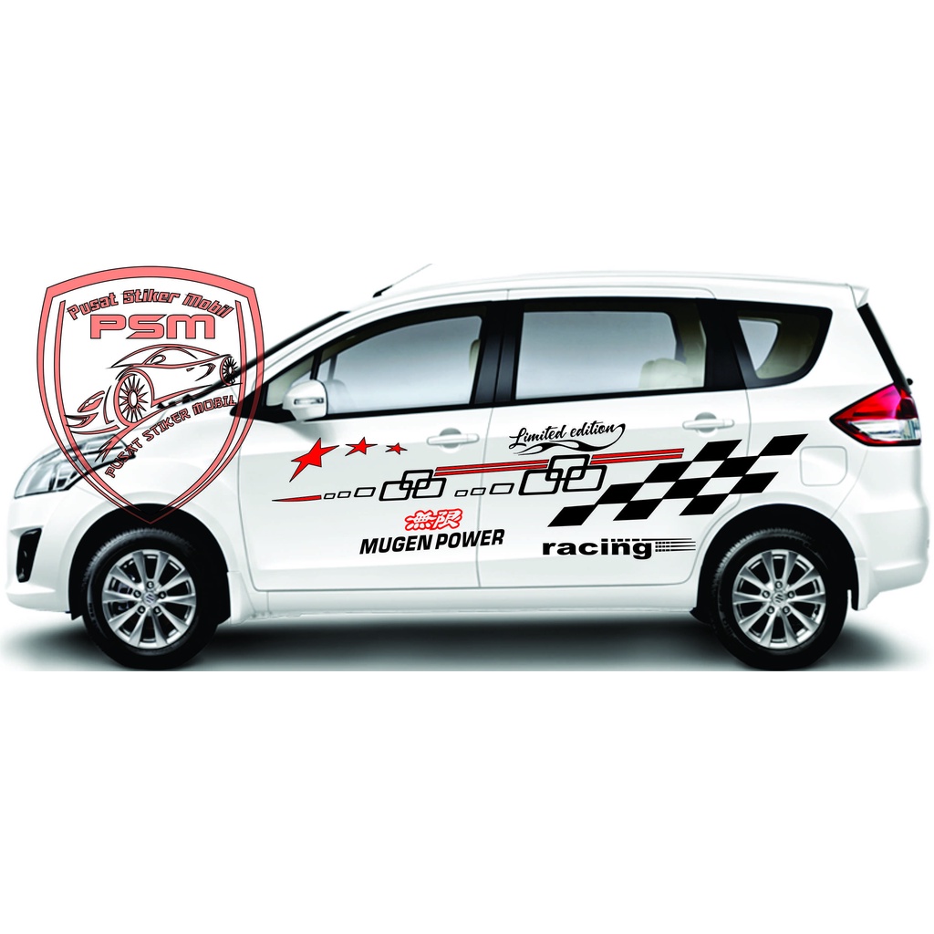 ERIGA STICKER SUZUKI CAR STICKER ALL NEW ERTIGA SPORT CUSTOM TEXT ...