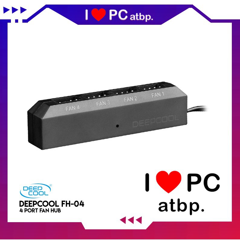 Deepcool 4 Port Fan Hub (FH-04, SATA Power, PWM Function) | Shopee ...