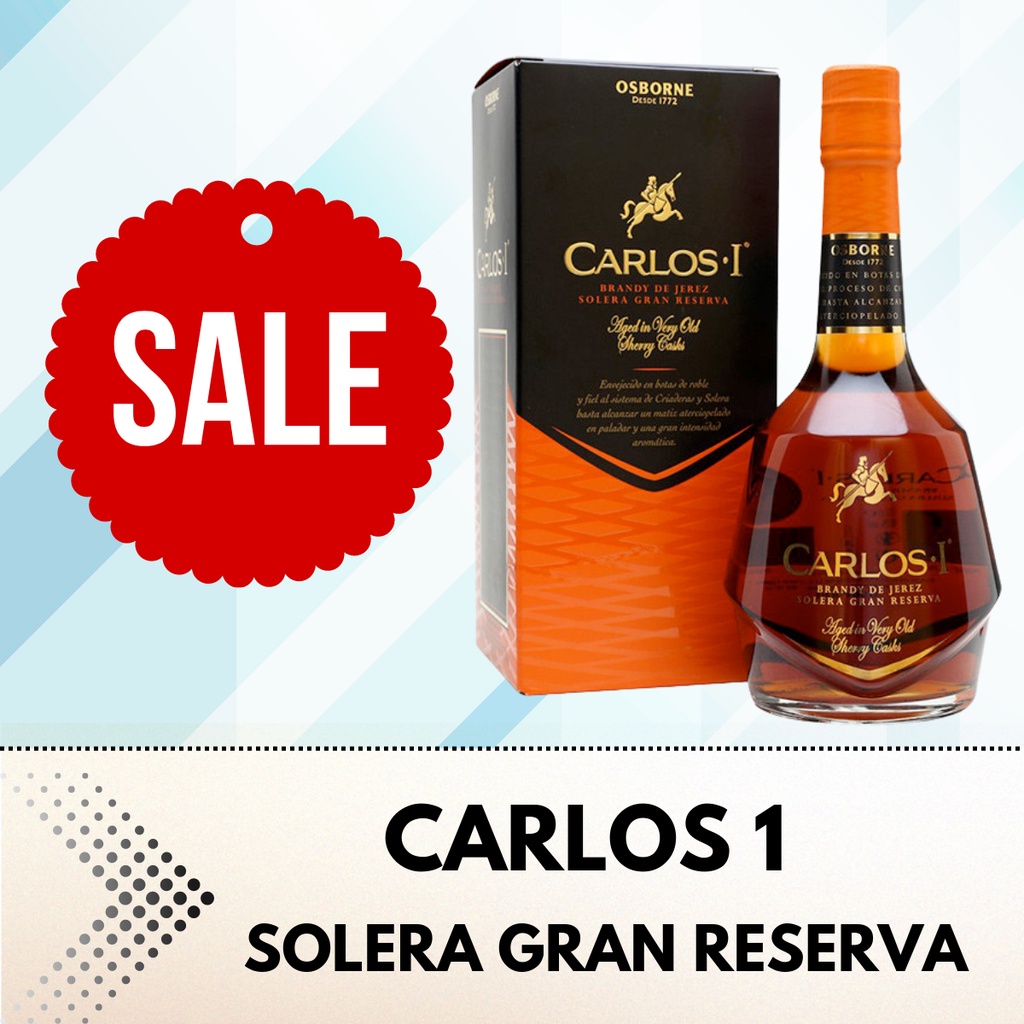 Carlos 1 Gran Reserva 700ml - PRICE OFF! | Shopee Philippines