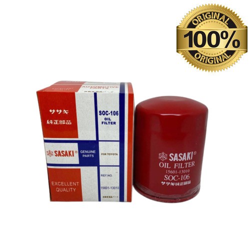 Original Sasaki Japan Quality SOC-106 Toyota 4K, 5K Oil Filter | Shopee ...