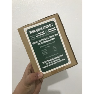 MEDIC HEMA QUICK STAIN SET , hematology stain , Hema stain | Shopee ...