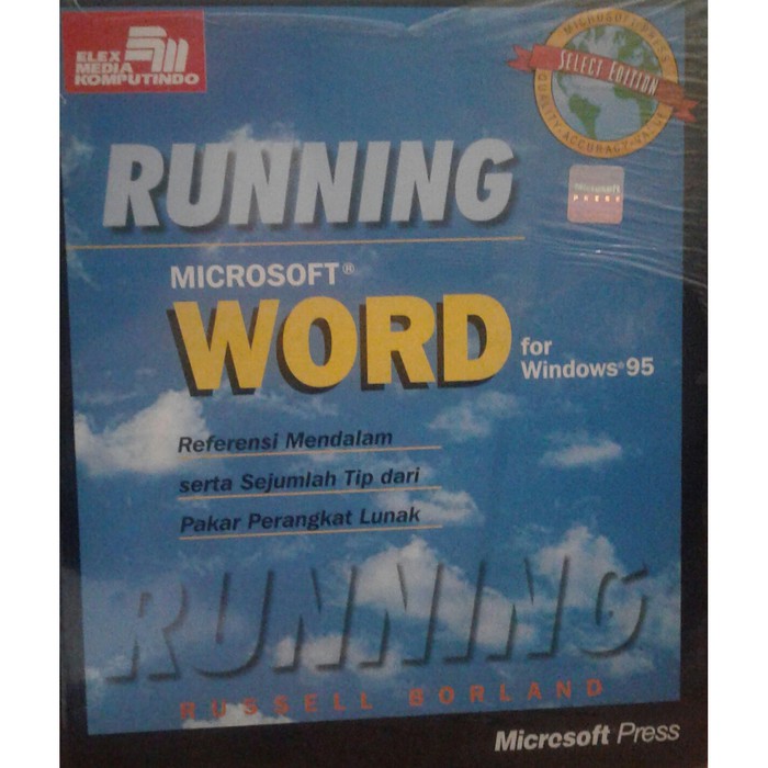Microsoft Word for Windows 95 Running Book - ORIGINAL | Shopee Philippines