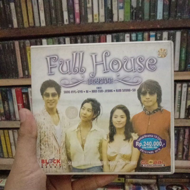 Vcd Original Serial FULL HOUSE (16 Discs) | Shopee Philippines