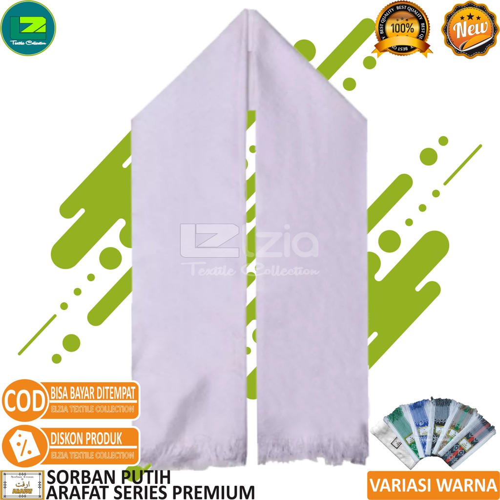 WHITE TURBAN PREMIUM WHITE ARAFAT TURBAN | Shopee Philippines
