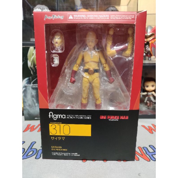 figma Saitama 310 One Punch Man (Authentic) (MISB box damaged - see ...