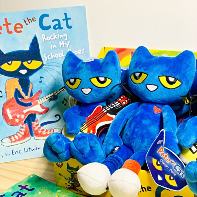 35cm Pete The Cat Plush Toys Kids Soft Stuffed Animal Doll Gift for ...