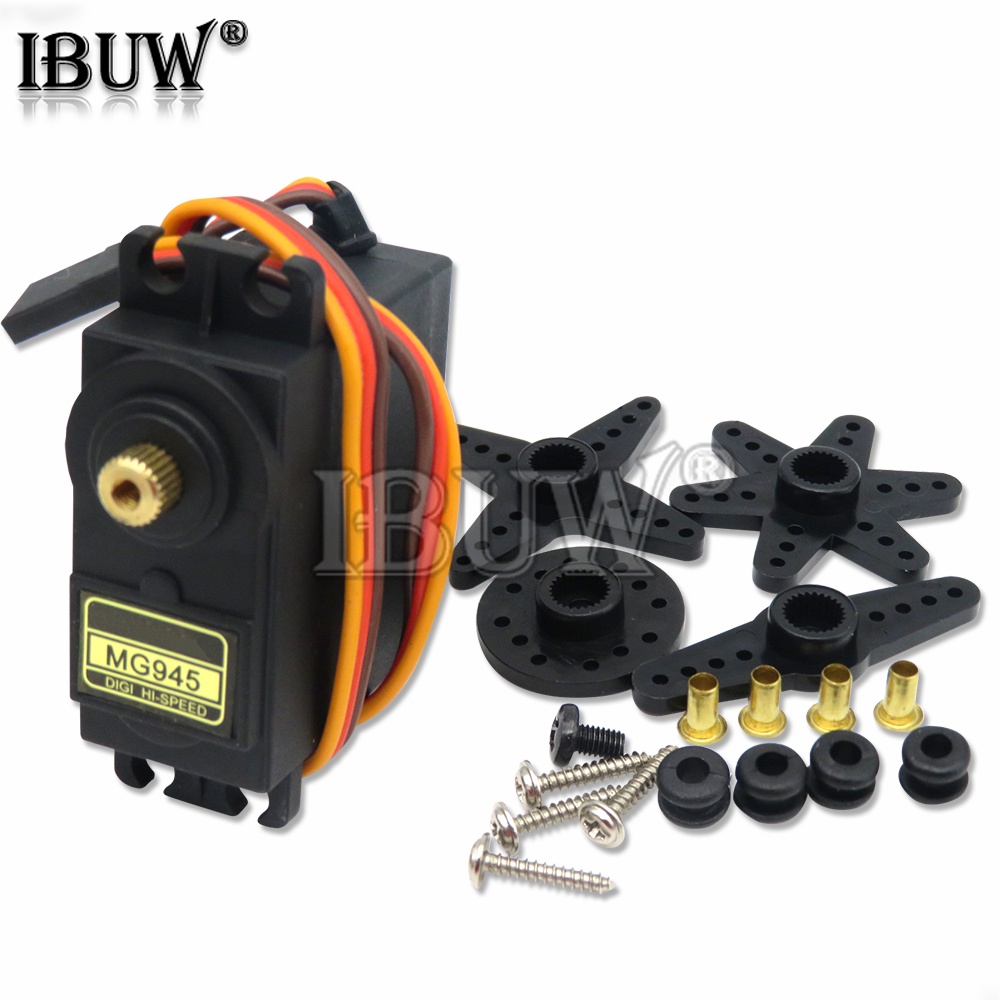 SG90 MG90S MG996R MG995R MG946 MG945 gear Digital Servo For RC Futaba ...