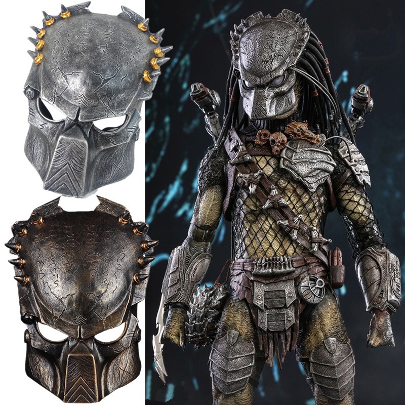 Game Wolf Predator Mask Cosplay Resin Helmet Masks Halloween Masquerade Party Carnival Costume ...