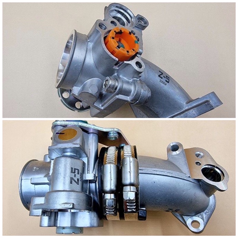 Z-5 Racing Throttle Body with Manifold NMAX 155 AEROX 155 Aerox155 ...