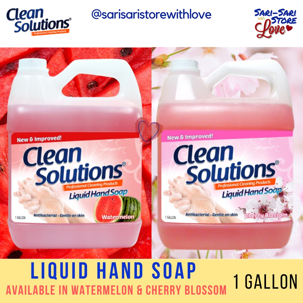 Clean Solutions - Liquid Hand Soap (1 gallon) | Shopee Philippines