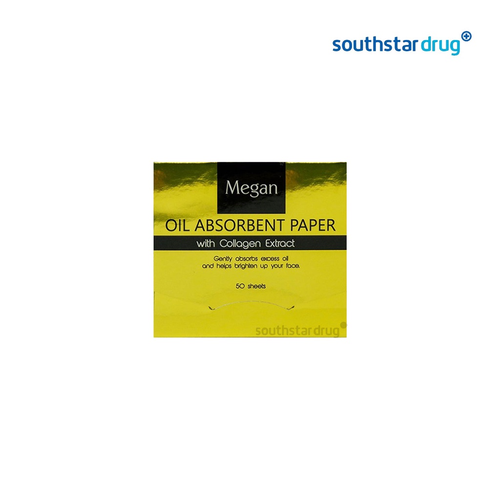 Megan Oil Absorbent Paper With Collagen Extract | Shopee Philippines