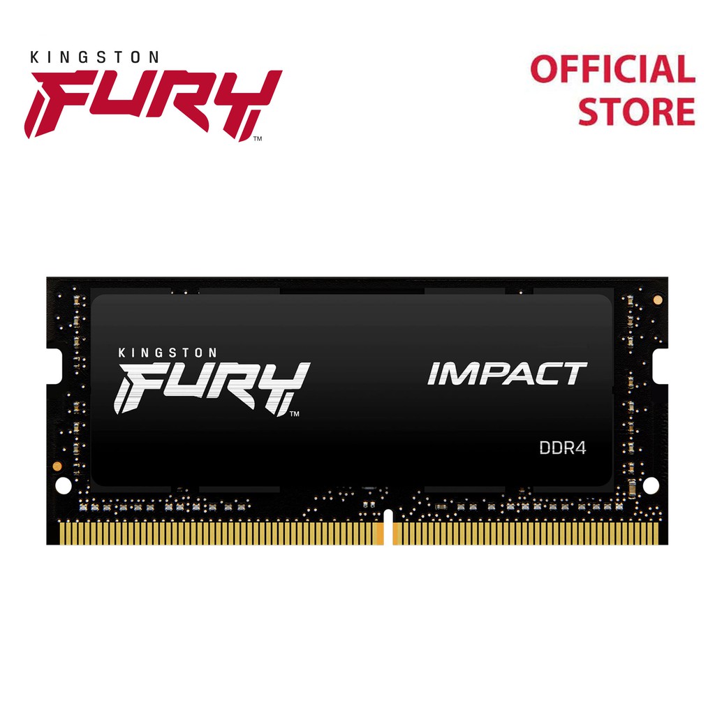 Kingston Fury Impact 8GB 2666MHz DDR4 CL15 SODIMM Laptop Memory (KF426S15IB/8) | Shopee Philippines