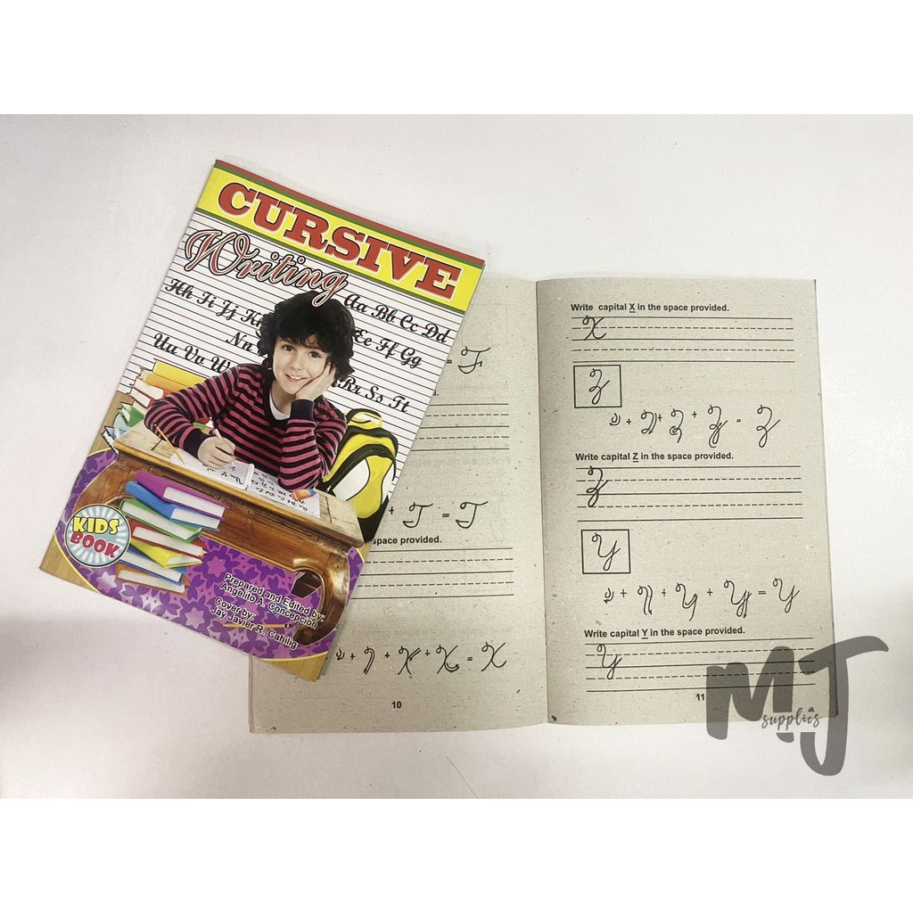 5 PCS or 10 PCS Abakada, Learning My ABC, Practice Writing , Cursive ...