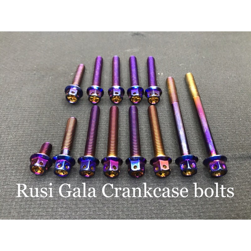 Heng Crankcase Bolts for Rusi Gala (SOLD AS SET) | Shopee Philippines