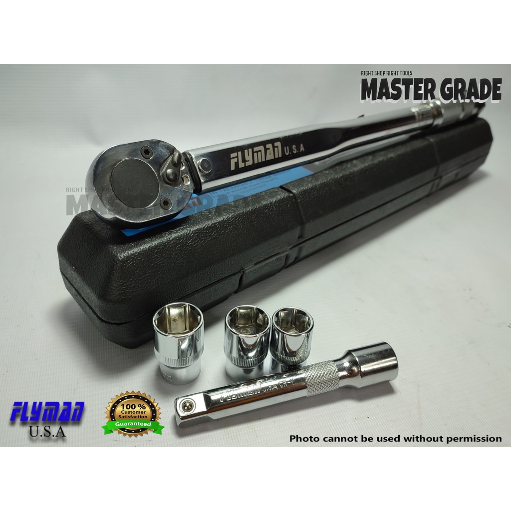 MG ORIGINAL FLYMAN HEAVY DUTY 5IN1 ADJUSTABLE TORQUE WRENCH COD ...