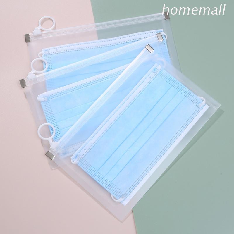 Mask Storage Bag Anti Dust Disposable Face Masks Save Bag Holder Keeper ...