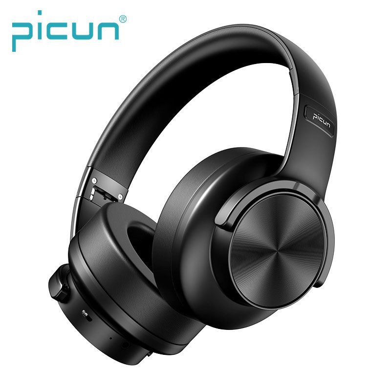 PICUN B8 Foldable Stereo Music Wireless Headset Bluetooth Headphone ...