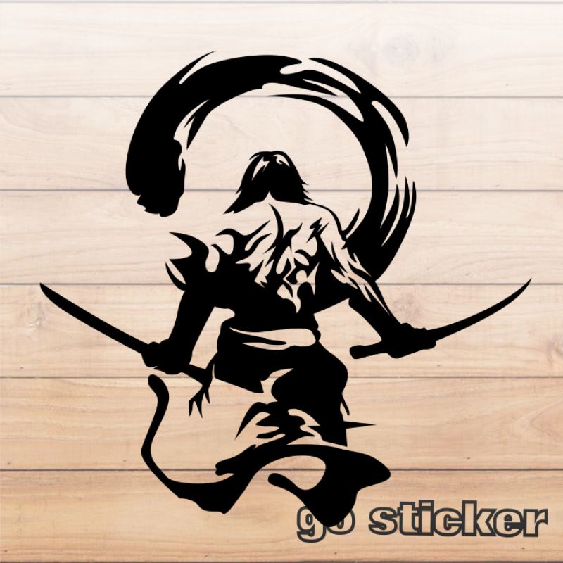 Samurai sticker, samurai sticker cutting | Shopee Philippines