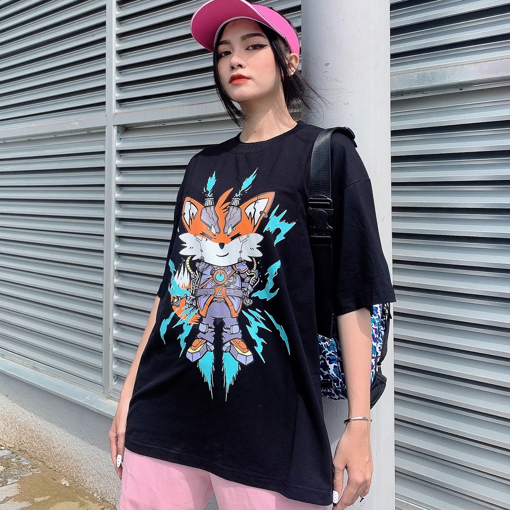 Thelstudios Foxie Machine Tee (Robot Foxie T-Shirt) | Shopee Philippines