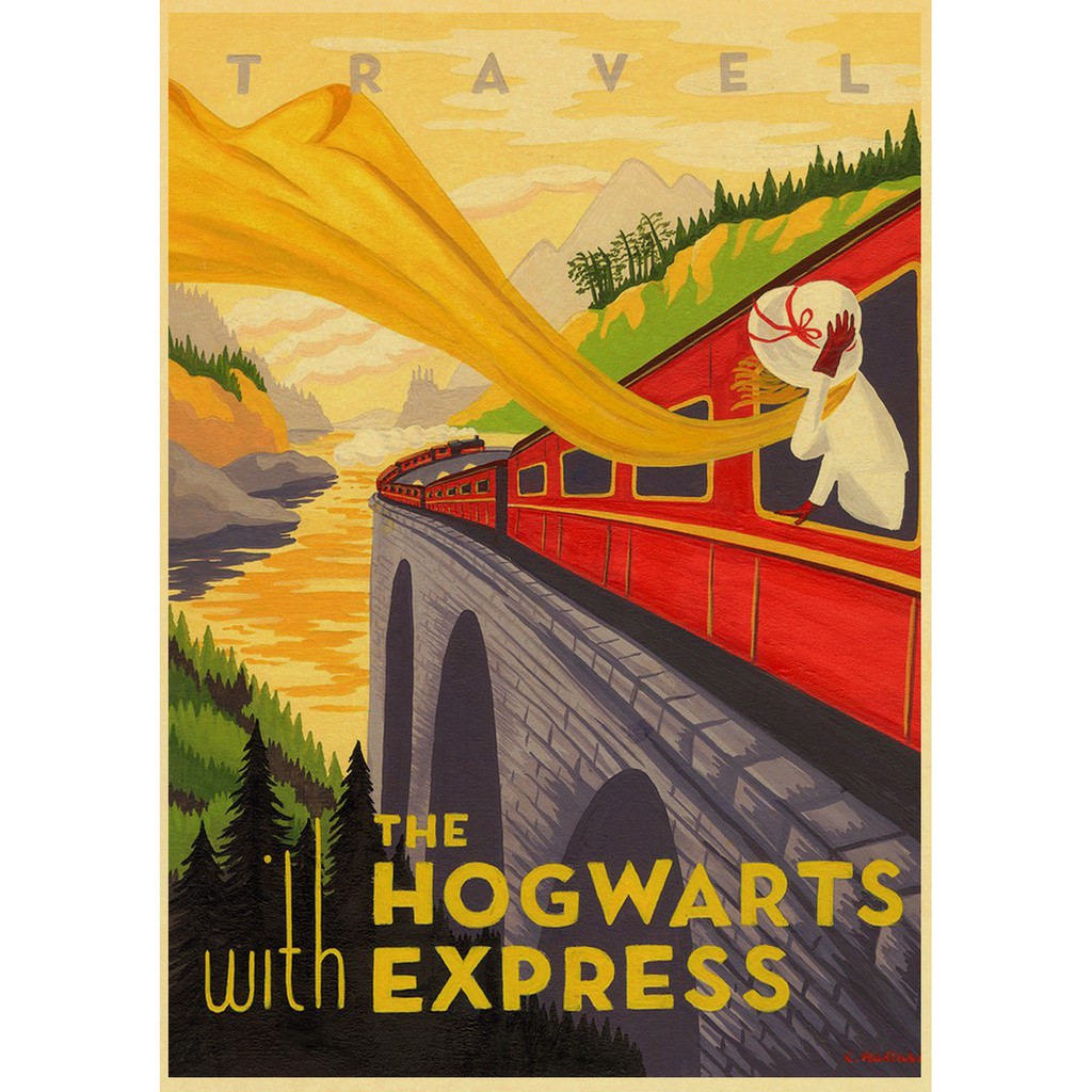 Harry Potter Movie Wall Pictures For Kids Room Posters canvas prints ...