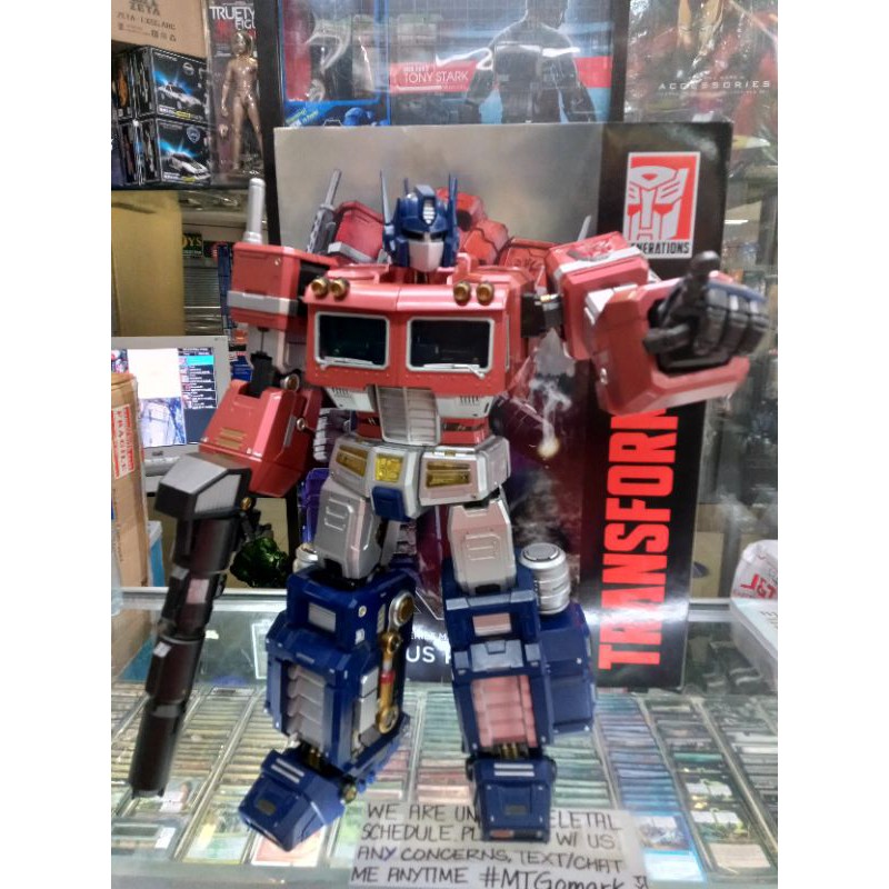 Hasbro Transformers MAS-01 Bib 18"Optimus Prime Figure | Shopee Philippines