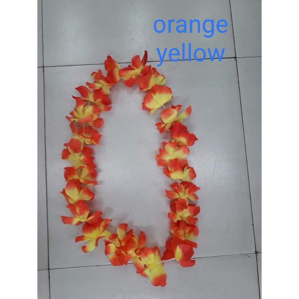 Hawaiian garland Lei ( available also 4in1 set rainbow color only ...