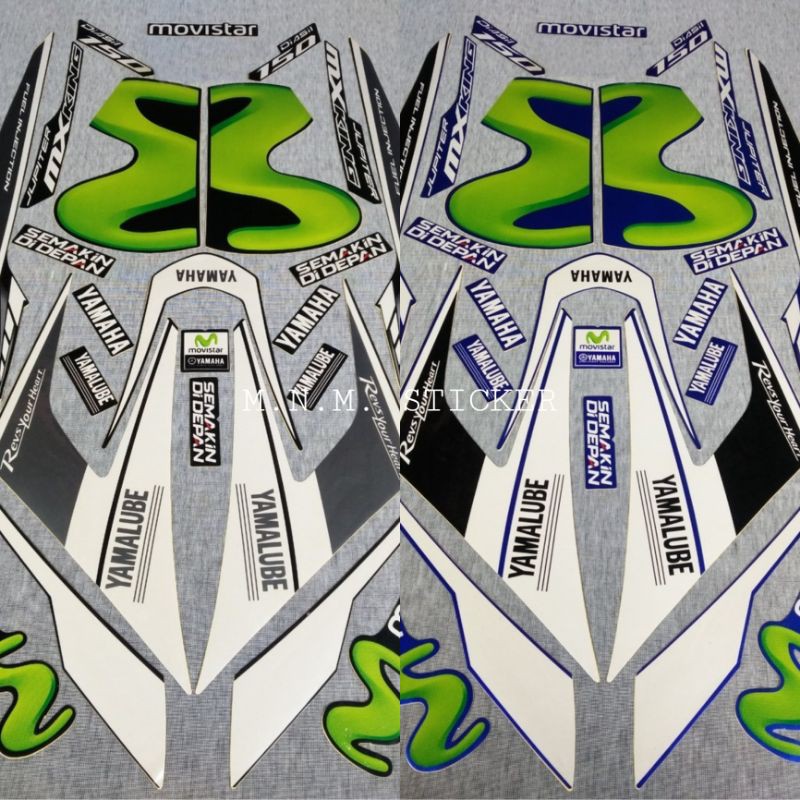 Sniper 150 MX KING Decals/Sticker 2016 MOVISTAR | Shopee Philippines