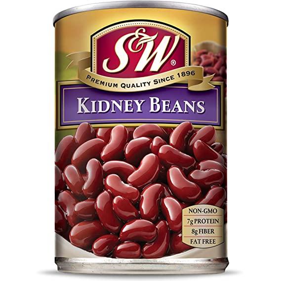 Kidney Beans (Western Red Beans) S&W Kidney Beans certified Non-GMO ...