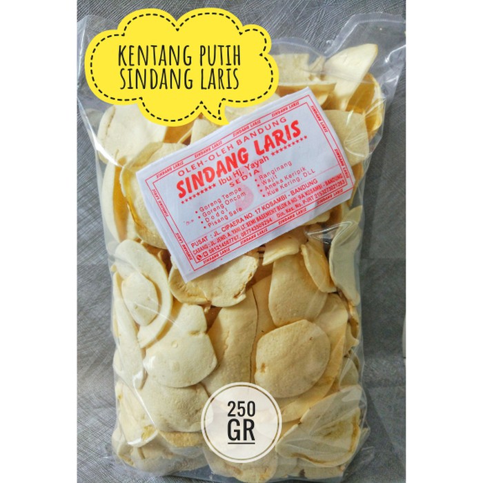 SINDANG WHITE POTATO CHIPS, THE MOST DELICIOUS BANDUNG KOSAMBI | Shopee ...